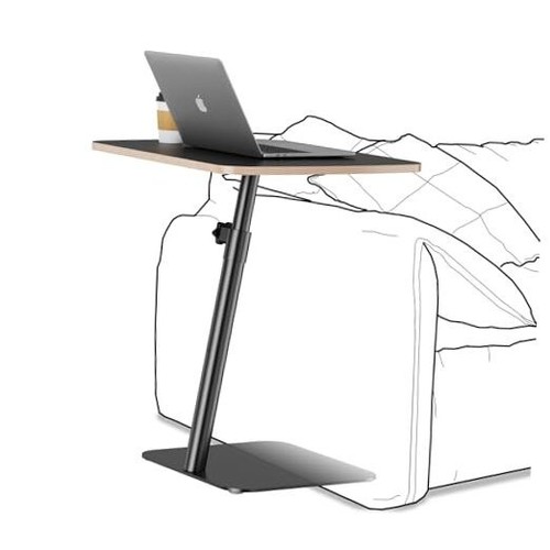 Height Adjustable End Table - Small Couch Side Table for Small Spaces ...