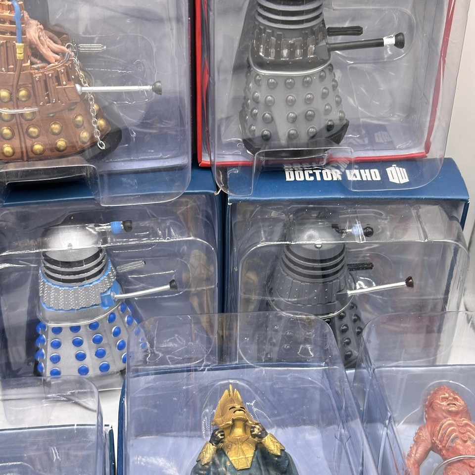 DOCTOR WHO EAGLEMOSS FIGURINE BUNDLE JOB LOT - Rare Dalek / Caan ...