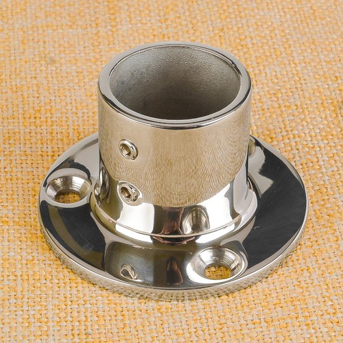 32mm 90 Degree Boat Handrail Hand Rail Fitting Stanchion Round Base ...