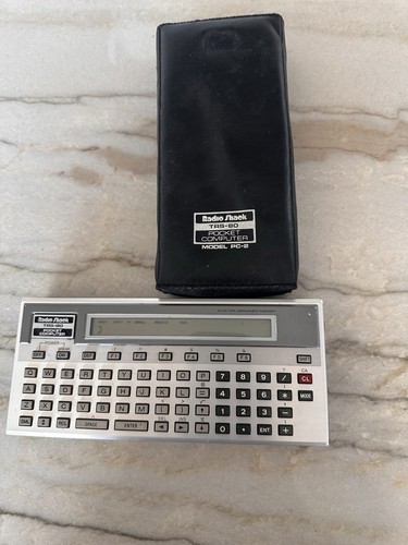 Radio Shack TRS-80 Pocket Computer. Original Owner | eBay