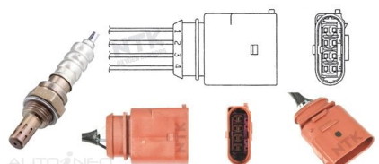 NTK NGK OXYGEN SENSOR Post Catalytic VOLKSWAGEN BORA BEETLE GOLF 07/ ...