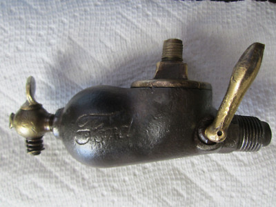 Vintage Ford Script Gas Tank Sediment Bowl Bulb Model T | eBay