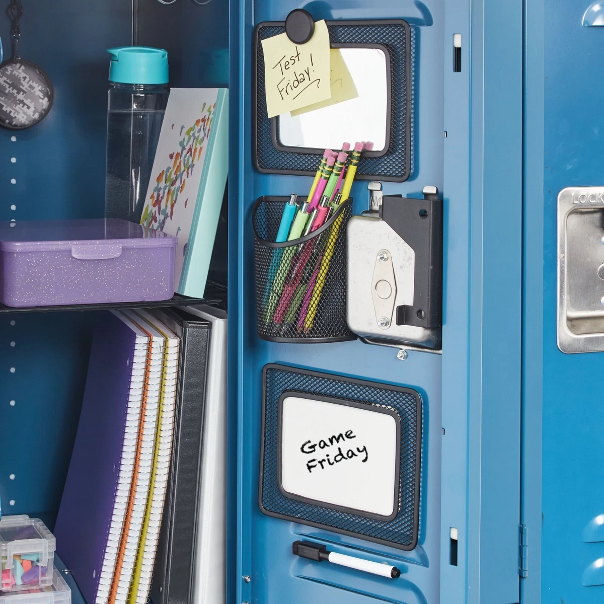 Organized School Locker