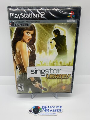 PlayStation 2 - SingStar Legends Video Game BRAND NEW FACTORY SEALED ...