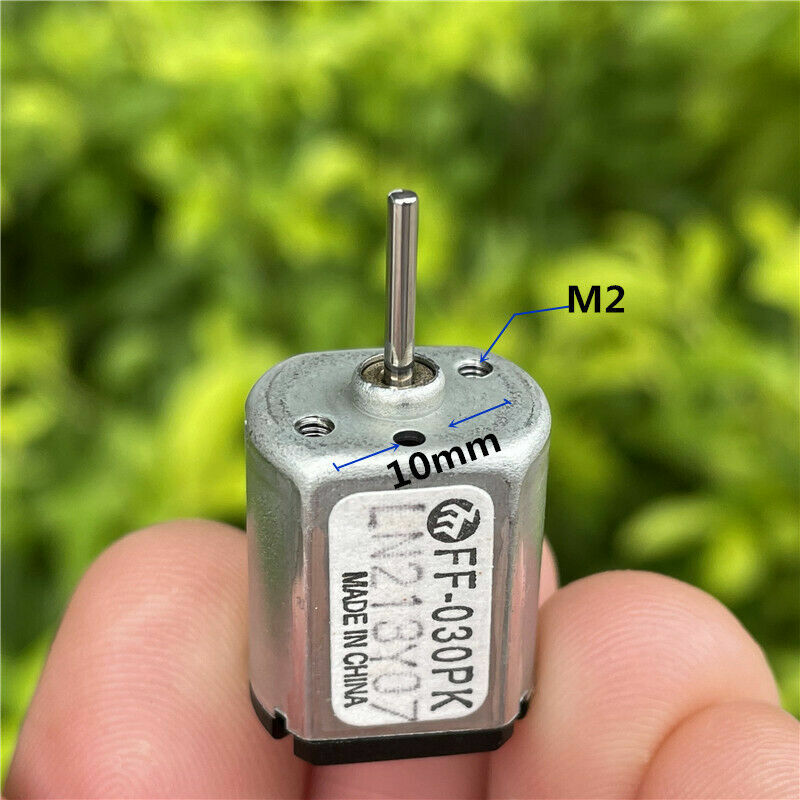 MABUCHI FF-030PK-08250 DC 3V 6V 9V 16000RPM Micro Mini 15mm Mute Electric Motor | eBay