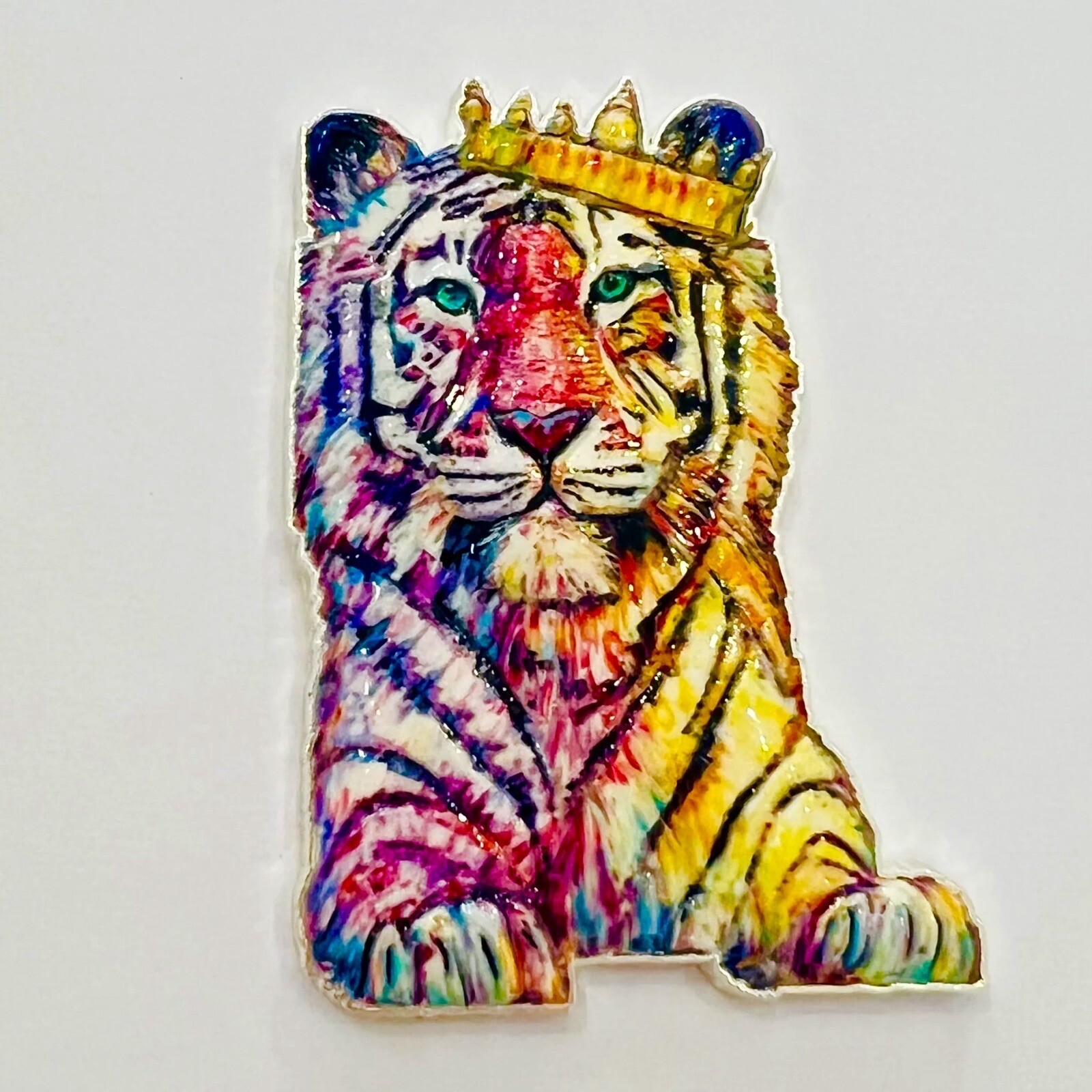 Becky Fos Artistry Doubloon Coin Mardi Gras New Orleans Bienville LSU ...