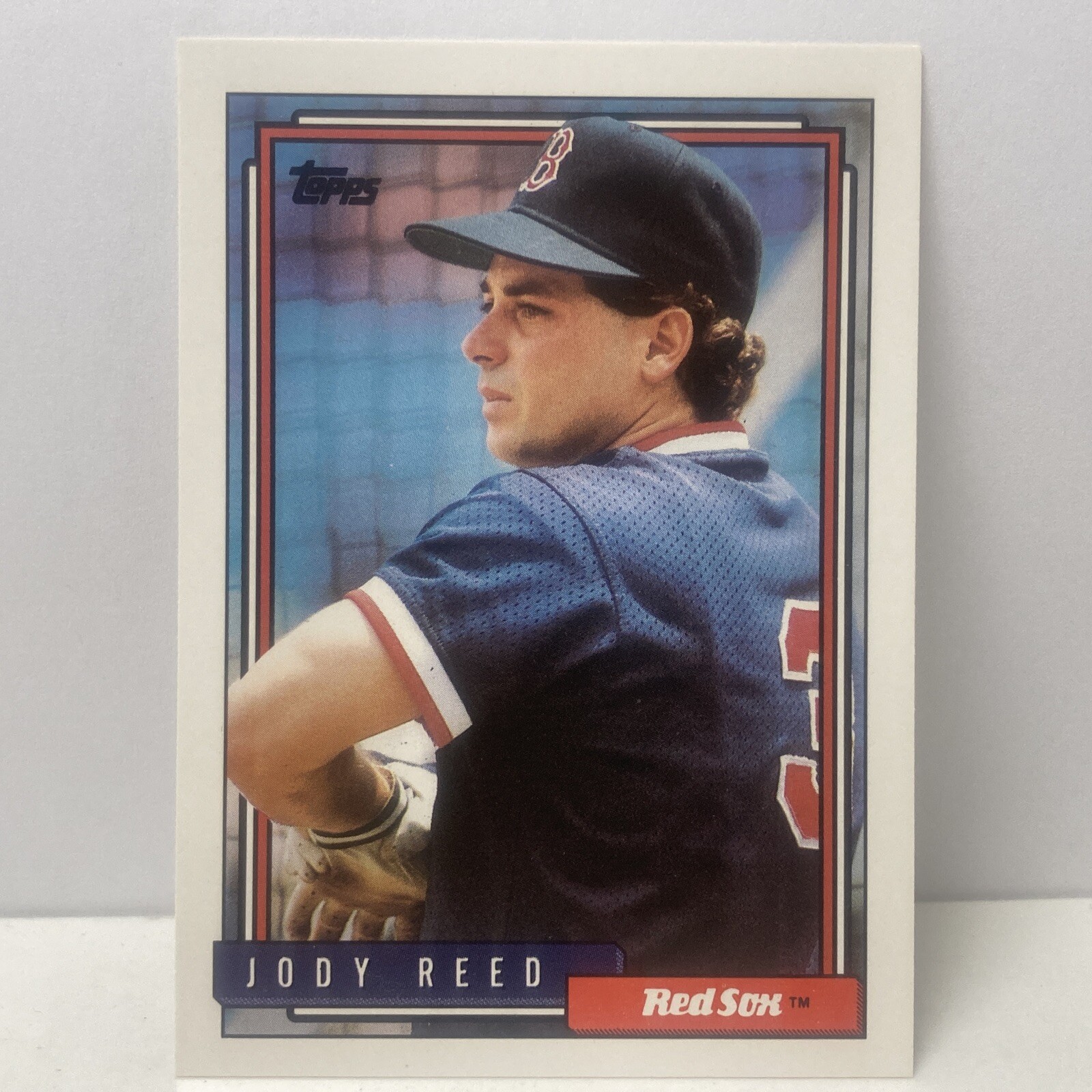 1992 Topps #598 Jody Reed Red Sox | eBay