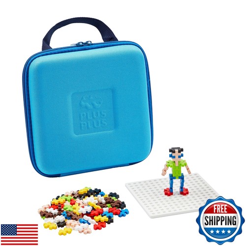 PLUS PLUS Building Set with Travel Case, 3D Open Ended Stem Toy for ...