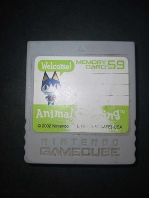 Official Genuine OEM Nintendo GameCube Memory Card 59 Blocks Grey | eBay