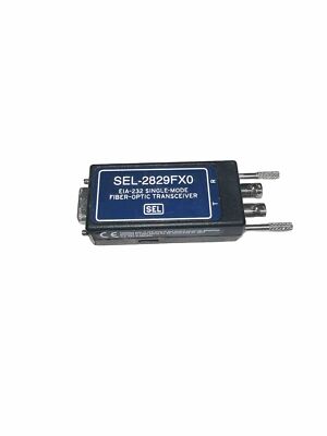 SEL-2829FX0 EIA-232 Single Mode Fiber Optic Transceiver - NEW OPEN BOX ...