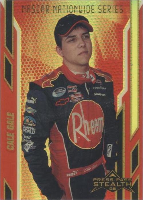 2008 Press Pass Stealth - NASCAR Nationwide Series Cale Gale #41 Gold ...