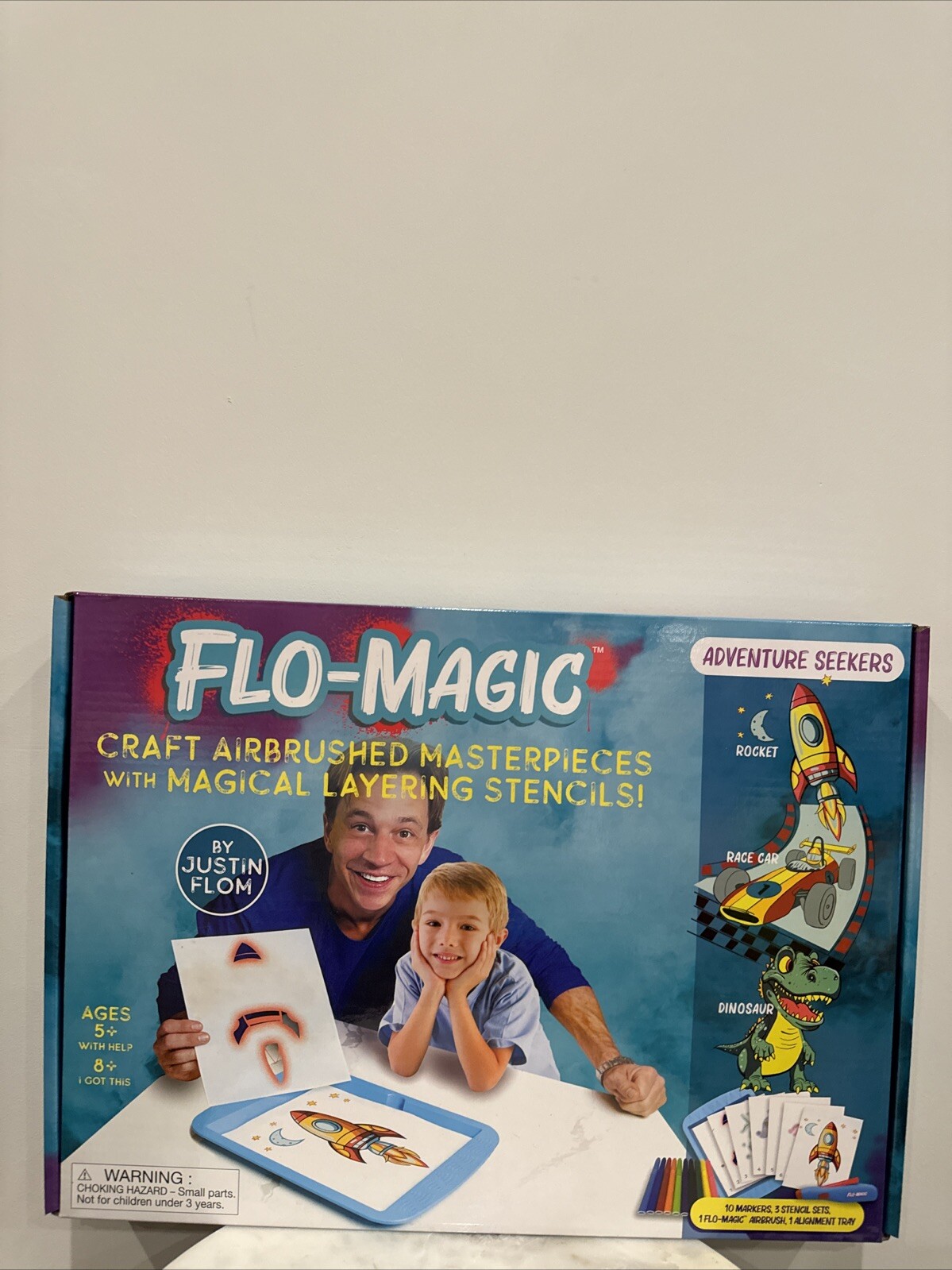 Flo-Magic, Craft Airburshed Masterpieces with Magical Layering Stencils ...