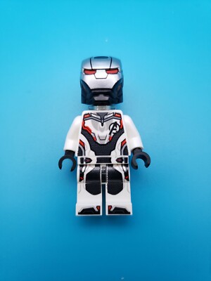 Lego Marvel Super Heroes Minifigure War Machine White Jumpsuit, Shooter ...