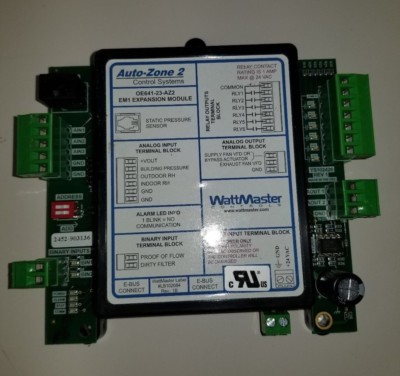 WattMaster Auto Zone 2 Controls Expansion Module OE641-23-AZ2 | eBay