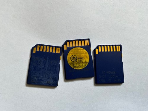 Lot of 3pcs 256mb Elite pro SD MEMORY CARD for Old SD NIKON CANON Kodak ...