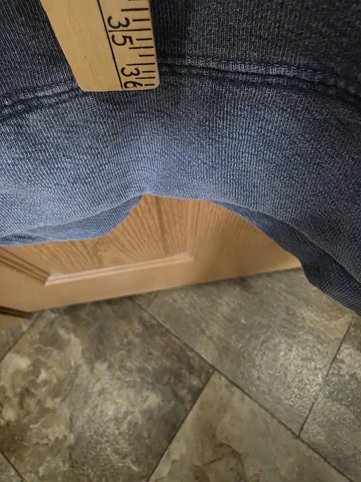 Free People Coat Womens Large Blue Hooded French Terry Long Zip Hoodie ...