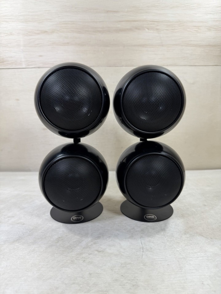 Orb Audio Mod1 Speakers Made in USA On Stands Lot Of 4 Hand Polished ...