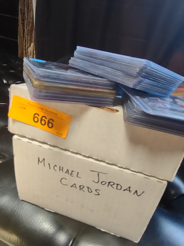 Estate Find Lot Of 50 Assorted Michael Jordan Basketball Cards In ...