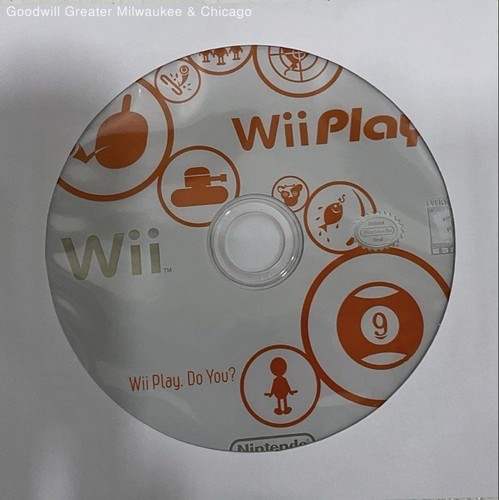 Nintendo Wii Play Disc Only for Nintendo Wii Excellent Condition 5x5x1 ...