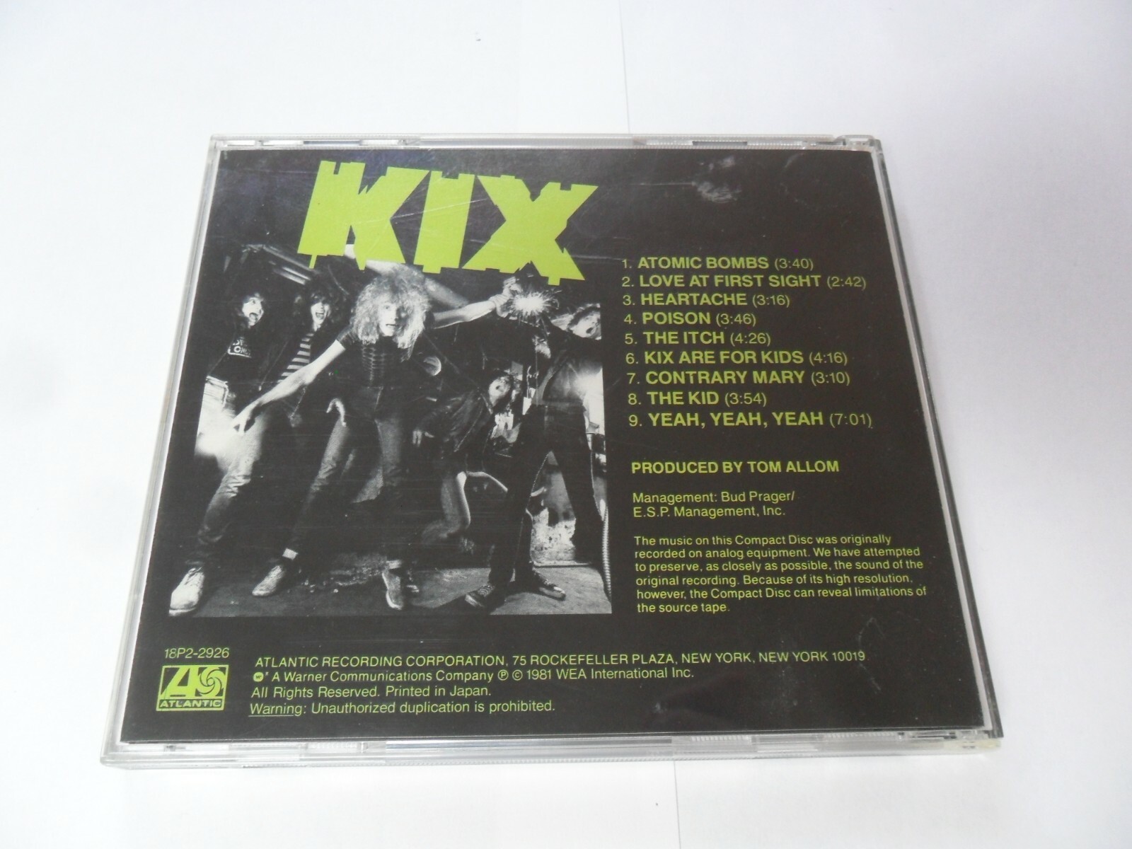Kix - Kix (CD) Hard Rock / Japan Pressing | eBay