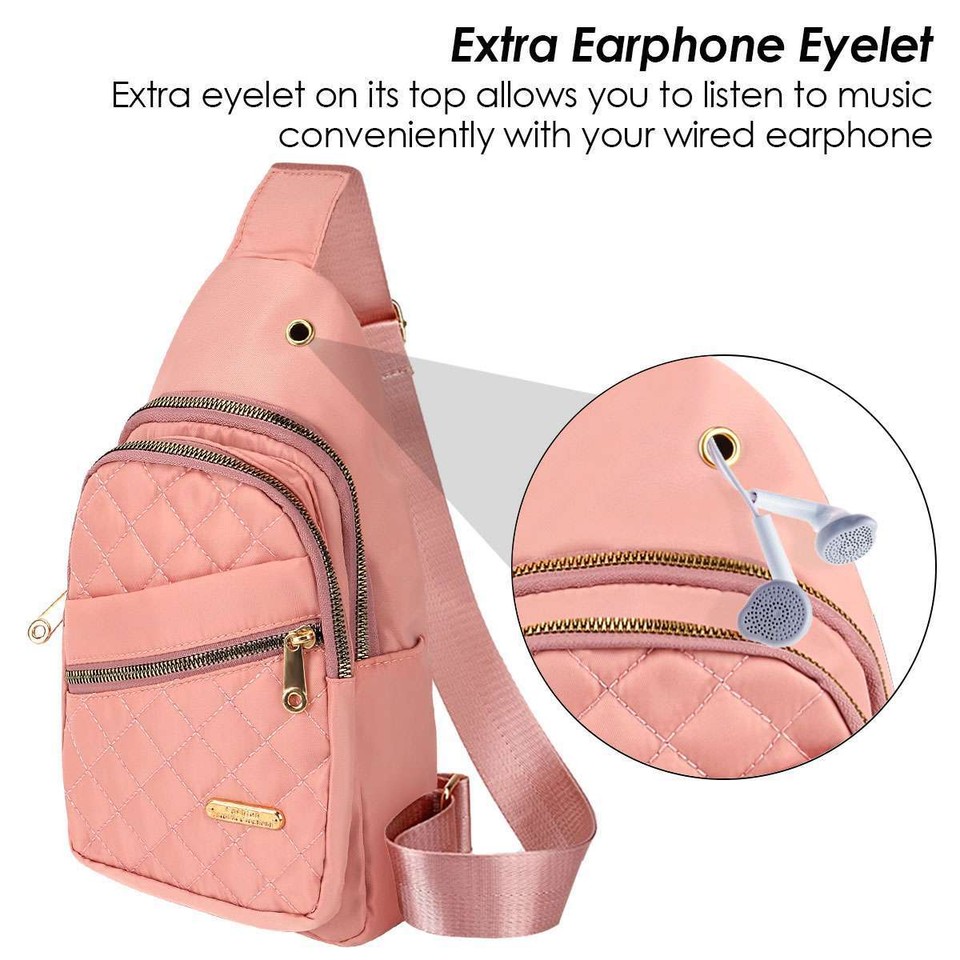 Womens Waterproof Cross Body Bag Ladies Handbag Shoulder Bag Purse ...