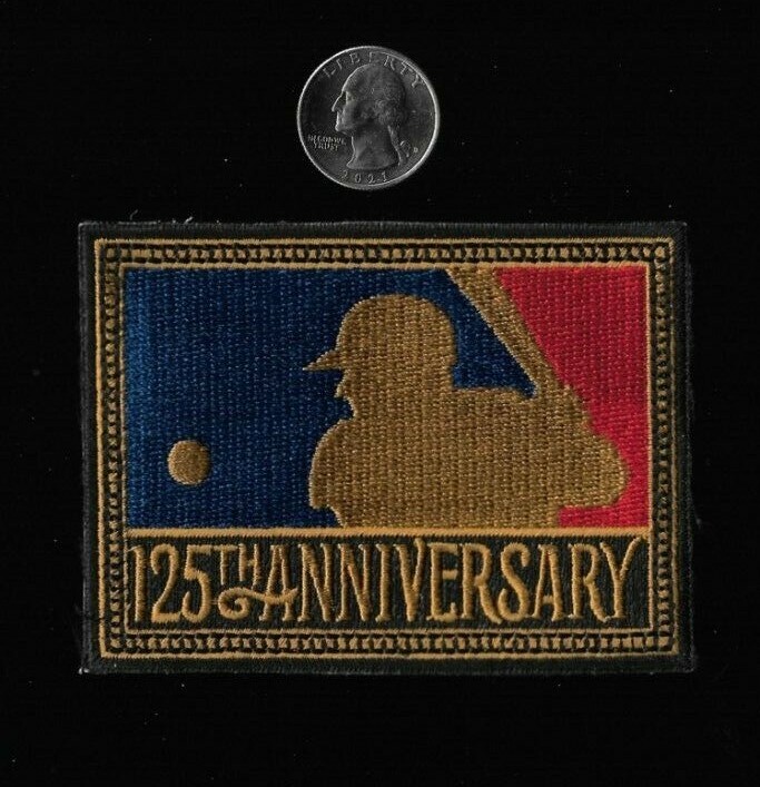New 125TH Anniversary MLB Baseball Patch Babe Ruth Jackie Robinson | eBay