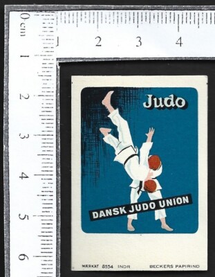 JUDO vintage advertisement label | eBay