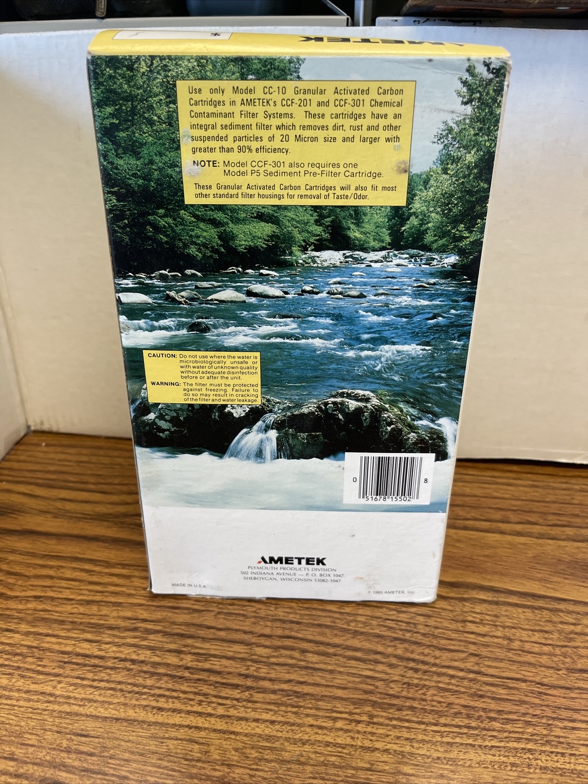 Ametek model CC-10 Water Filter Replacment Cartridge 2 | eBay