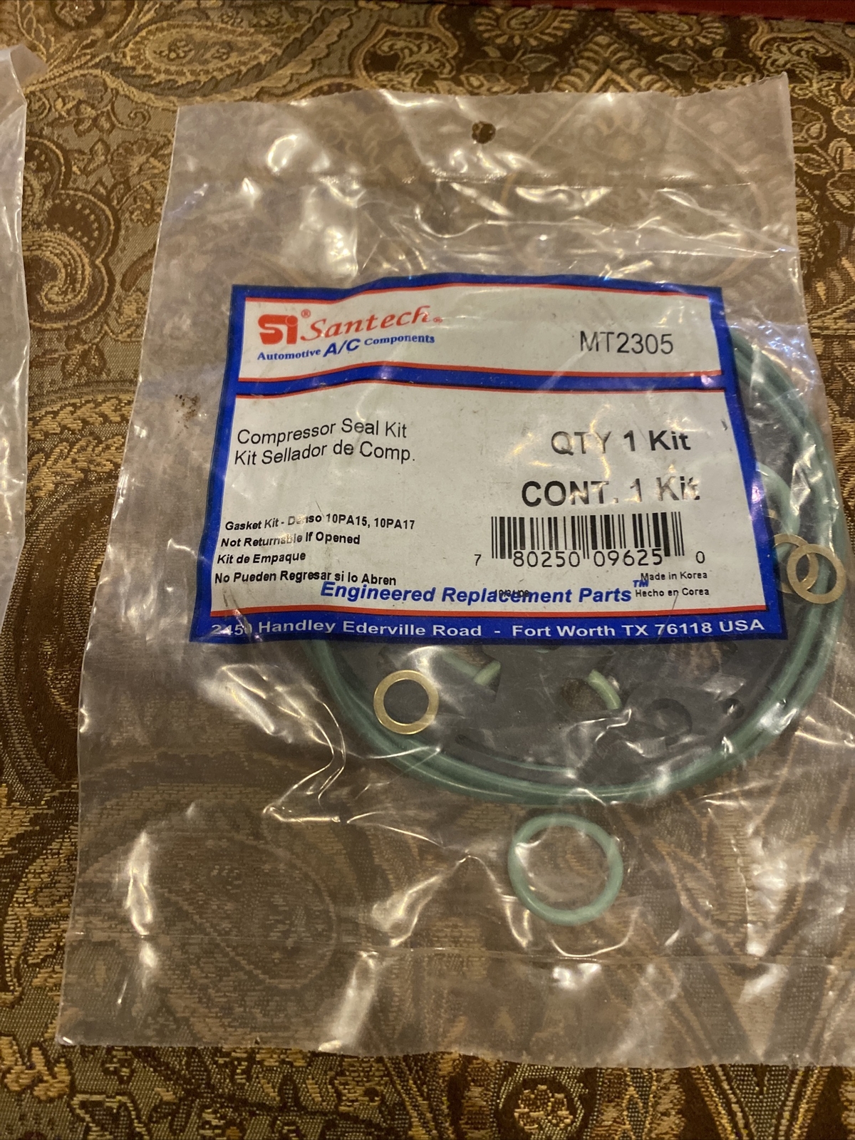 A%2FC+Compressor+Gasket+Kit+Omega+Environmental+MT2305 for sale online ...