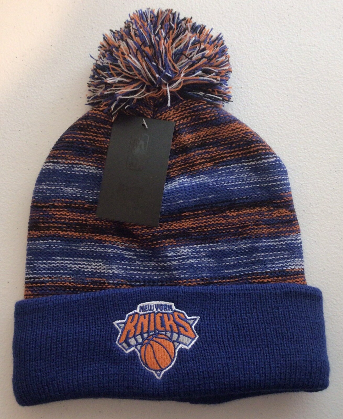 New York Knicks Beanie Cap Hat NBA Basketball Fleece Lined MSRP $30 NWT ...