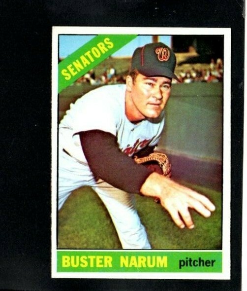 1966 Topps # 274 Buster Narum Ex-Mt | eBay