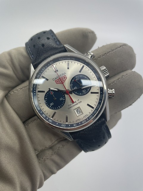 TAG Heuer Carrera Silver Men's Watch - CV5111.FC6335 for sale online | eBay