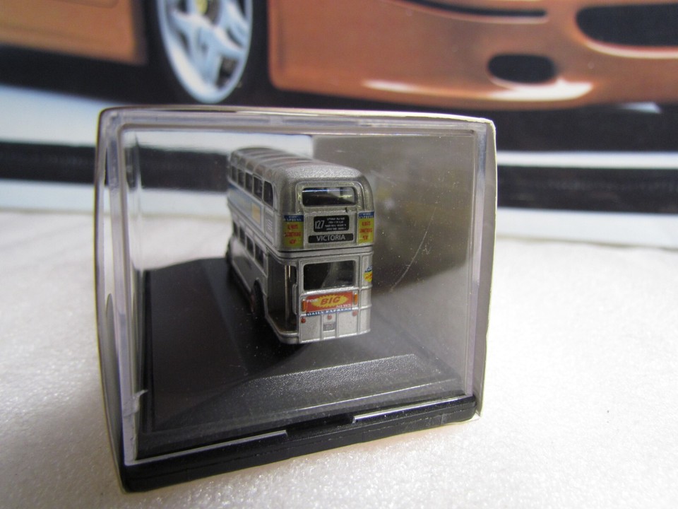 OXFORD DIECAST - ROUTEMASTER BUS - LONDON TRANS - SILVER LADY - N GAUGE ...