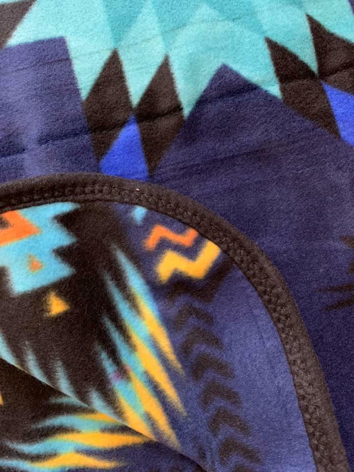 wholesale western fleece blanket native design | eBay