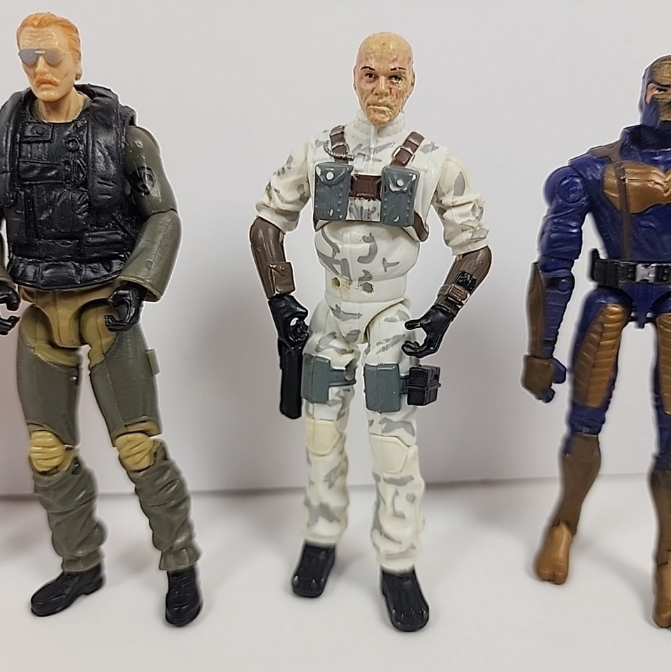 Mixed Lot of 10 Modern GI Joe 3.75" Army Action Figures Toys | eBay