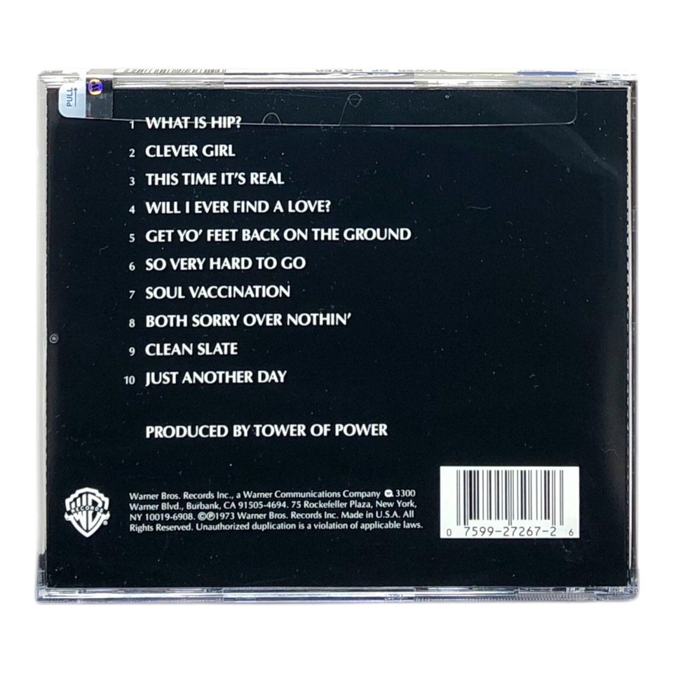 Tower Of Power CD Tower Of Power 1973 Album Funk Soul R&B Warner Bros ...