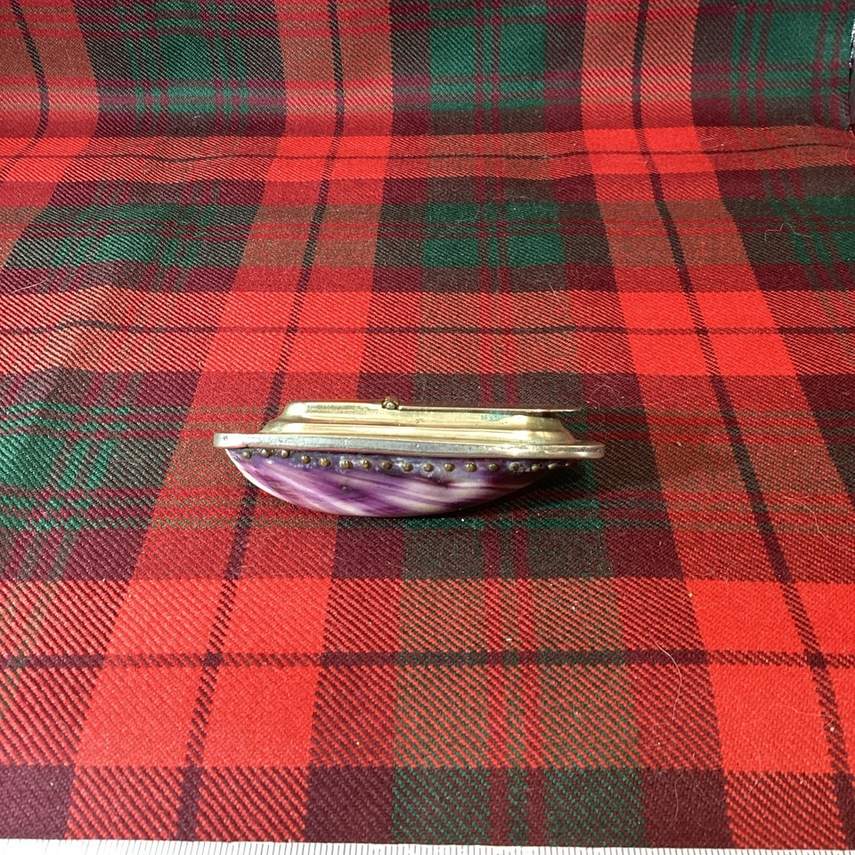 Stunning Mussel Shell Snuff Box. Novelty 9cm wide | eBay UK