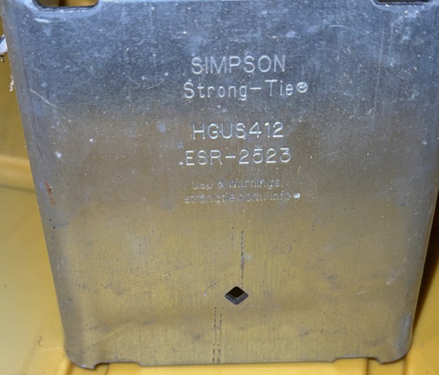 Simpson Strong-tie HGUS414 Double Shear Hanger for sale online | eBay