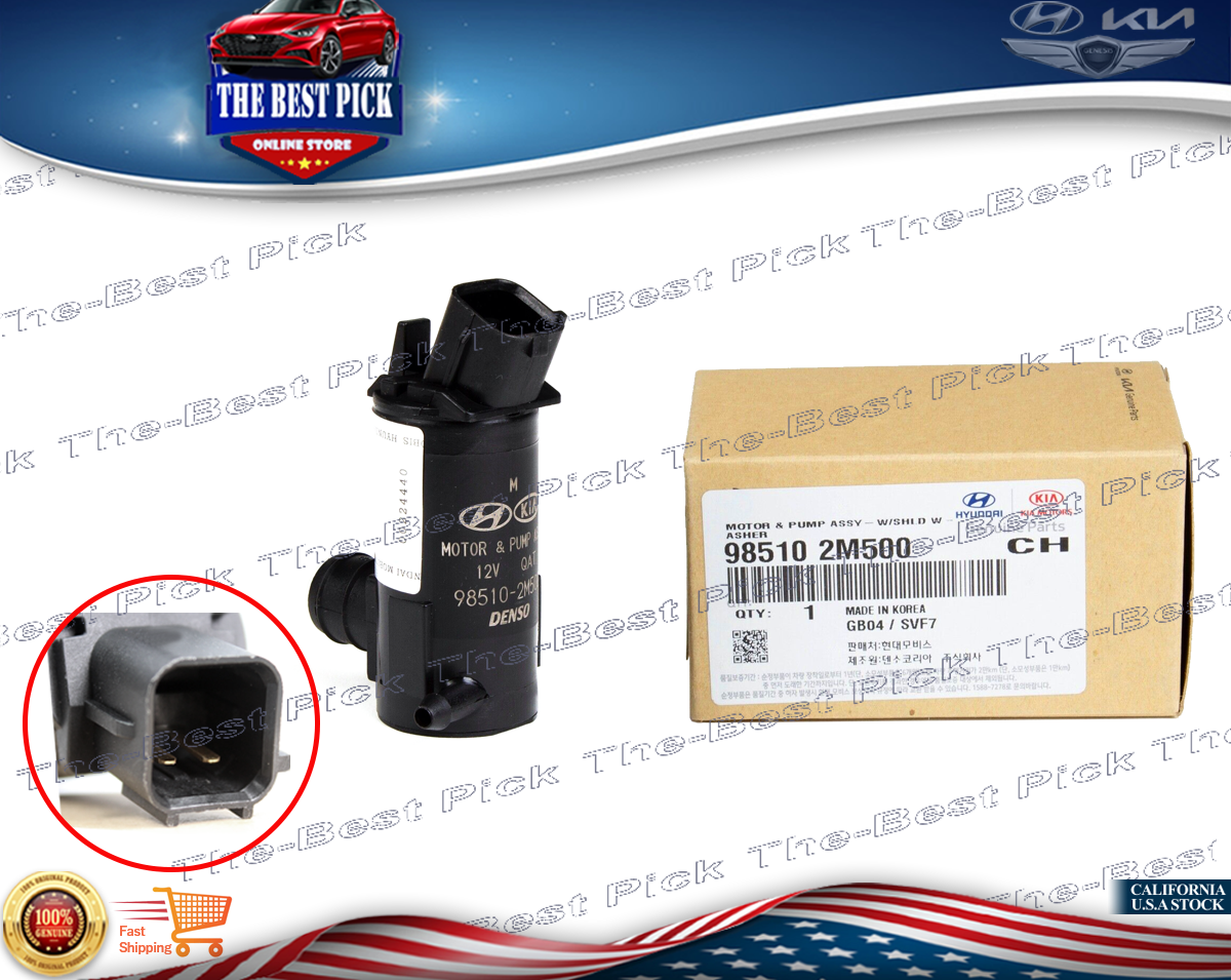 Genuine OEM Windshield Washer Pump for Hyundai 985102M500 for sale ...