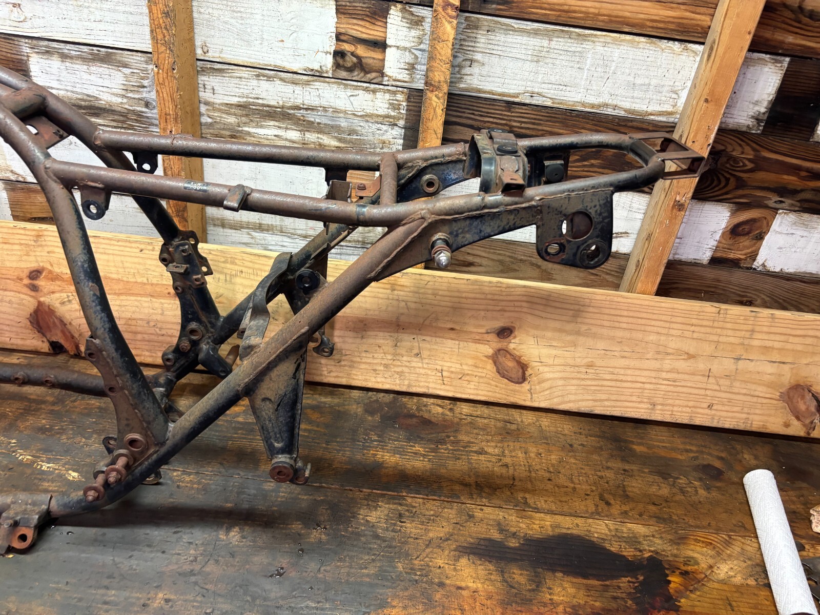 1977 Kawasaki KZ1000 Frame KZ Z 1000 A1 Z1000 | eBay
