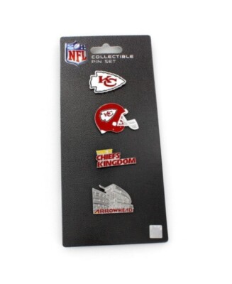 Chiefs Pins NFL Pin Licensed Historical Logo Football Helmet Fan Pride ...
