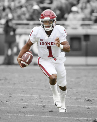 Oklahoma Sooners KYLER MURRAY Glossy 8x10 Photo Spotlight Poster Print ...