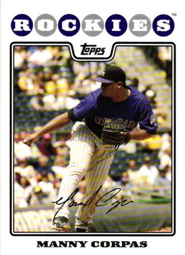 2008 Topps #356 Manny Corpas | eBay