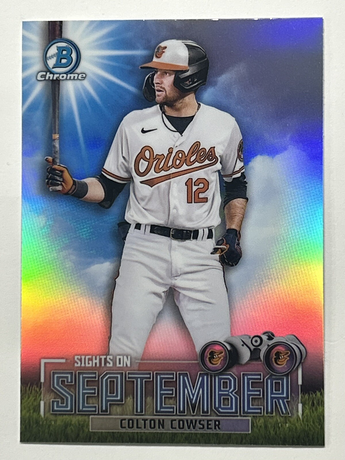 2023 Bowman Chrome Colton Cowser #SOS-3 Sights on September Baltimore ...
