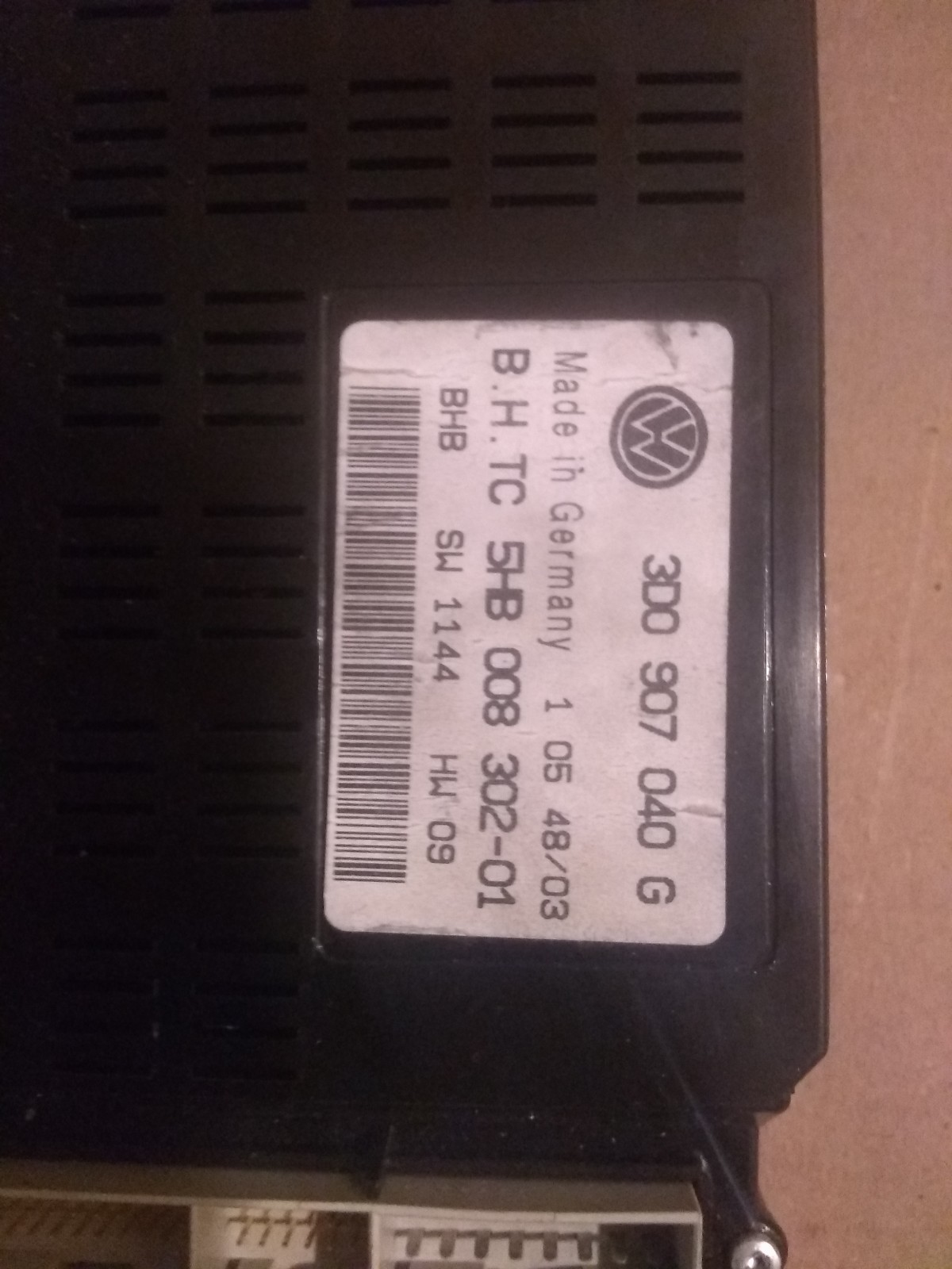 2004 2005 2006 VW PHAETON 3D - AC / AIR CONDITIONER CONTROL MODULE | eBay