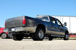 5" DUAL 6" DIESEL EXHAUST STAINLESS TIP F350 F250 Silverado F450 ...