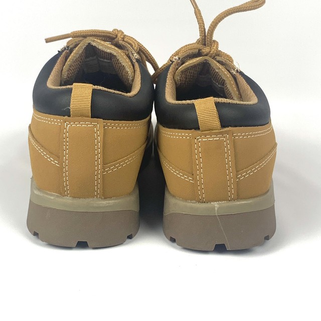 Casual George Work Shoes Lace Up Camel Brown Men's Size 9 Memory Foam ...