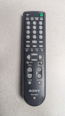 Factory Sony TV Remote RM-V201 VCR/TV/Cable/DVD | eBay