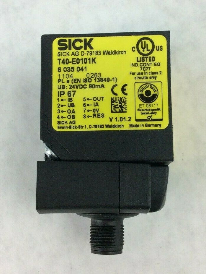 Lot of 2 Sick Safety Switch Electronic Relay T40-E0101K AG D-79183 | eBay