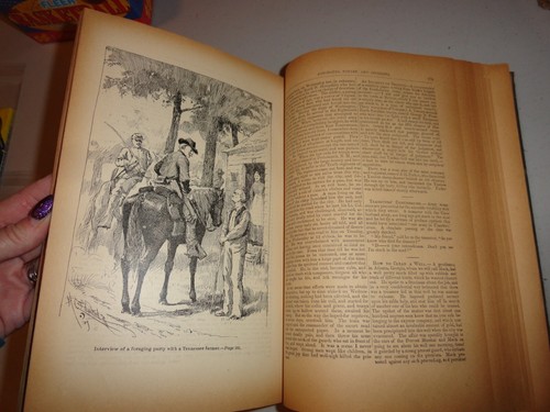 Antique Book 1889 Civil War In Song and Story by Frank Moore | eBay